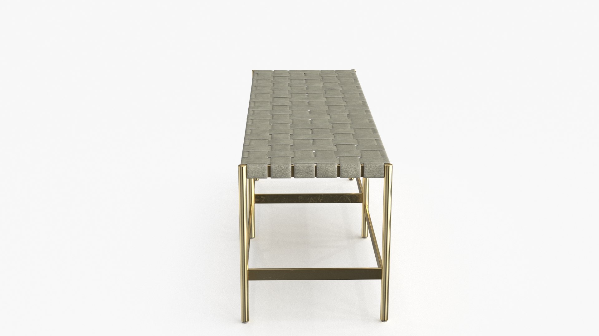 Woven Leather Upper Bench 3D model - TurboSquid 2128775