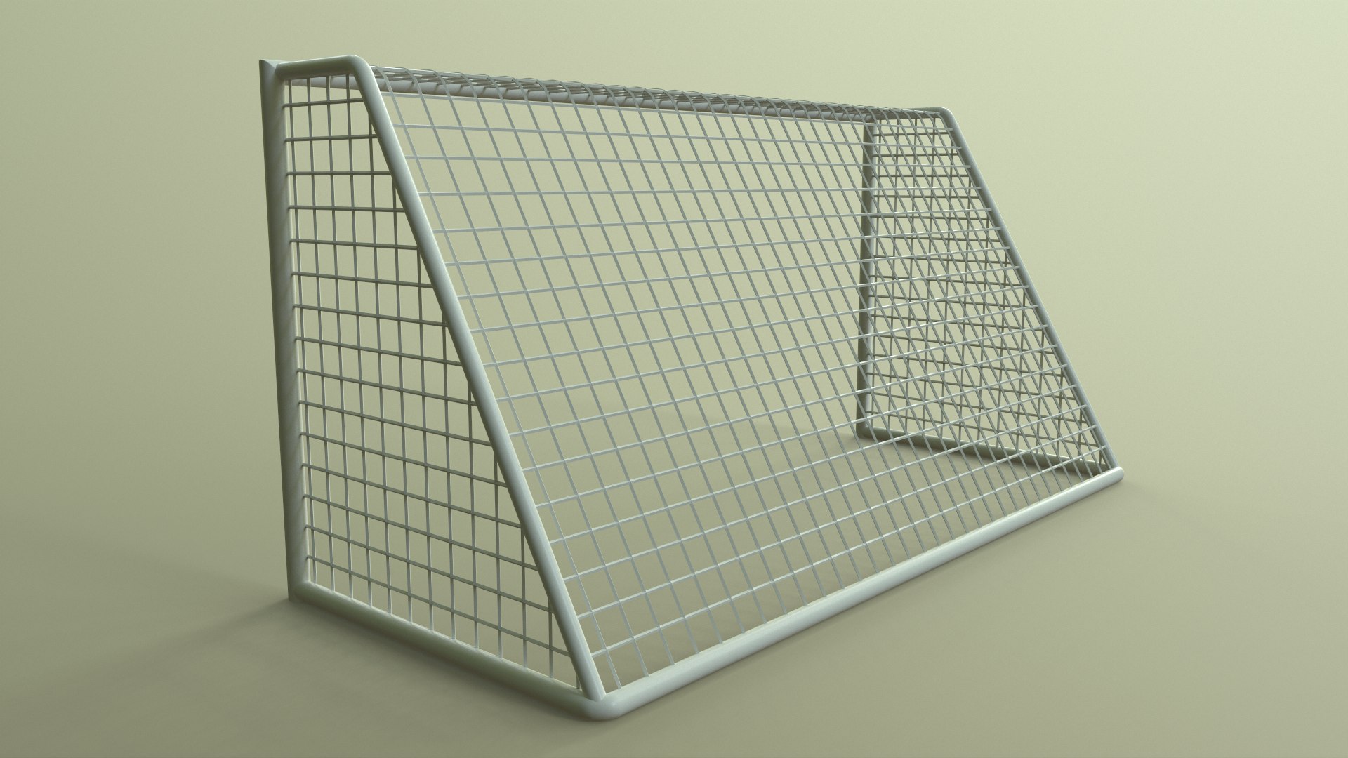 3D PBR Soccer Football Goal Post G Model - TurboSquid 1921326