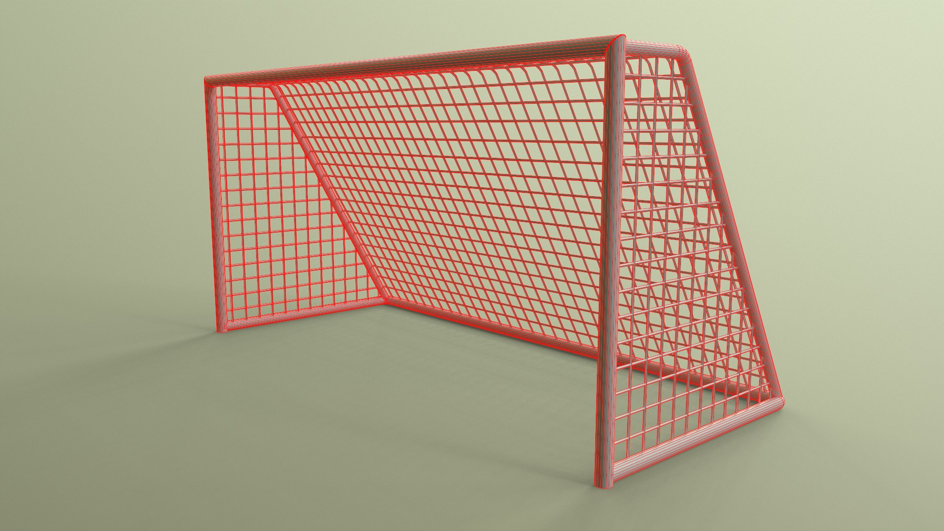 3D PBR Soccer Football Goal Post G Model - TurboSquid 1921326