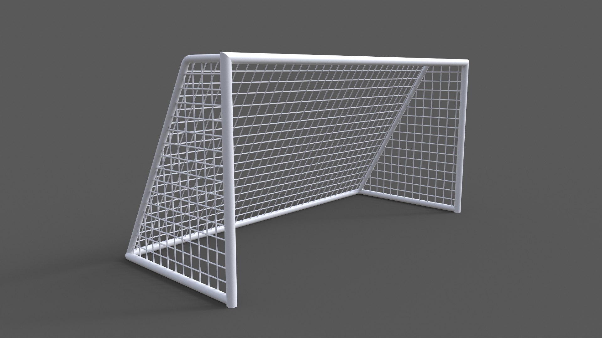 3D PBR Soccer Football Goal Post G Model - TurboSquid 1921326