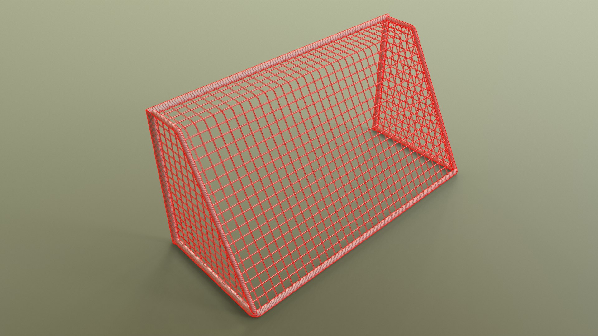 3D PBR Soccer Football Goal Post G model - TurboSquid 1921326