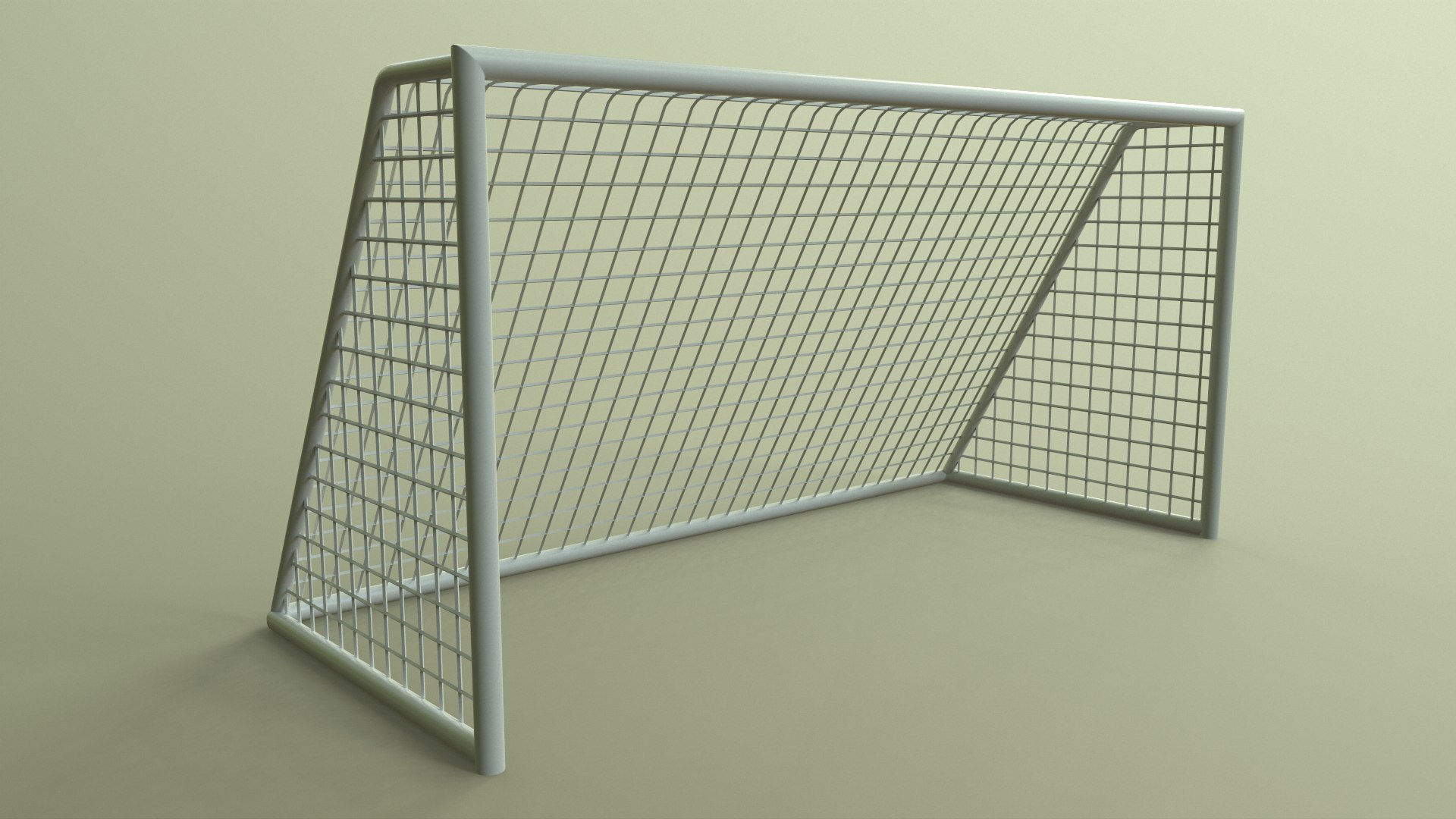 3D PBR Soccer Football Goal Post G Model - TurboSquid 1921326