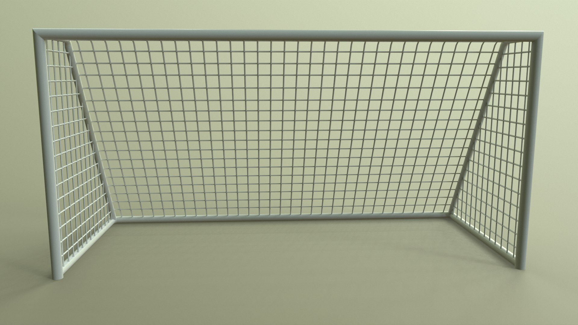 3D PBR Soccer Football Goal Post G Model - TurboSquid 1921326
