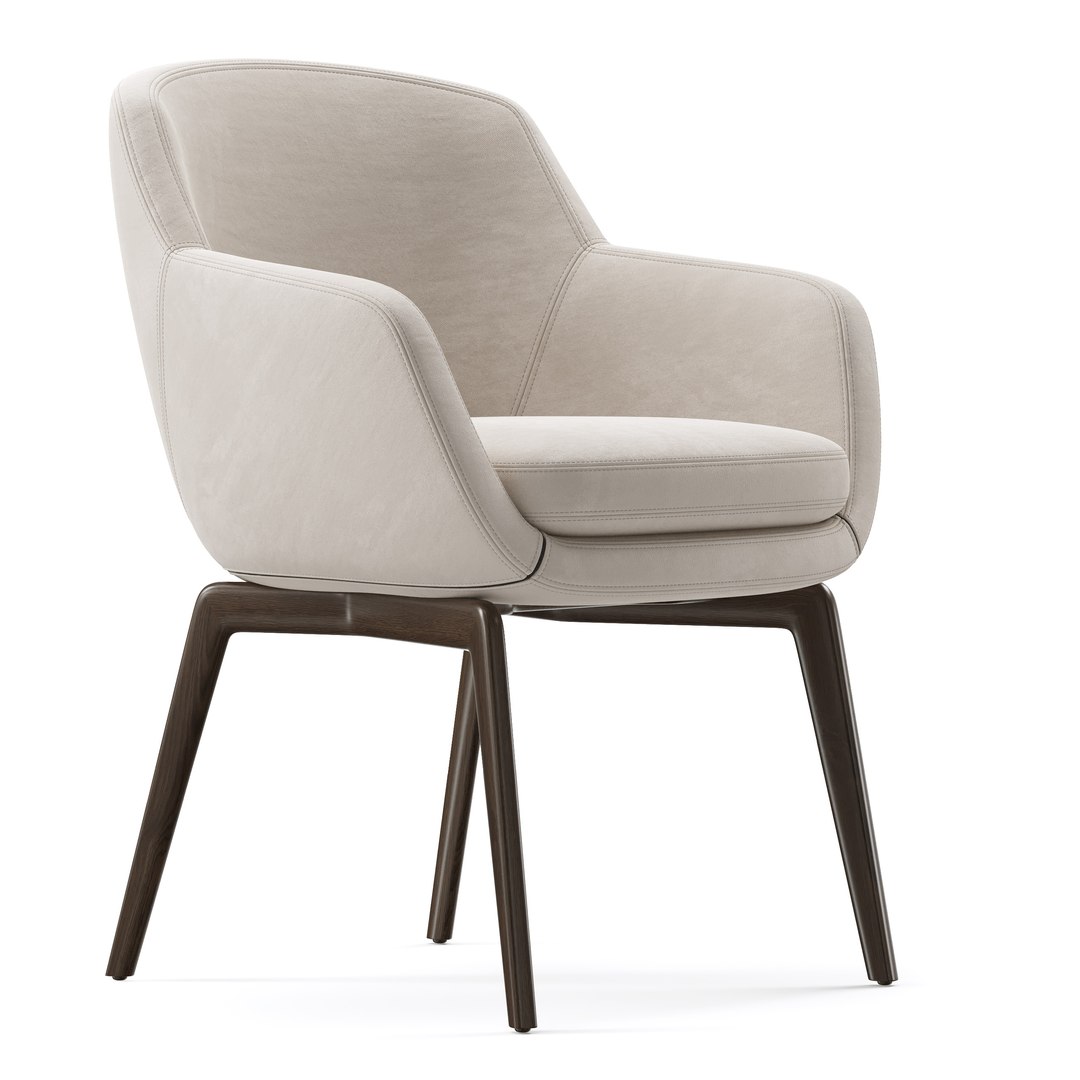 3D Minotti Belt Dining Set - TurboSquid 2059298