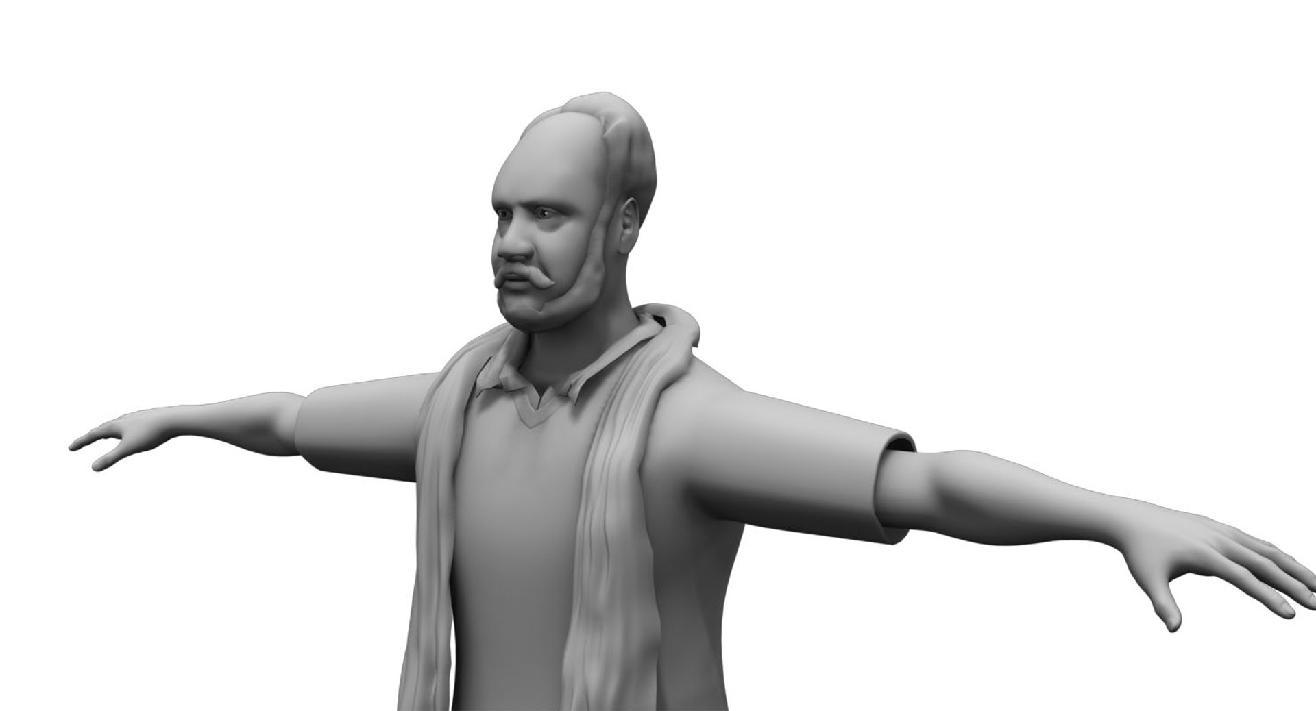 Old Man 3D - TurboSquid 1537683