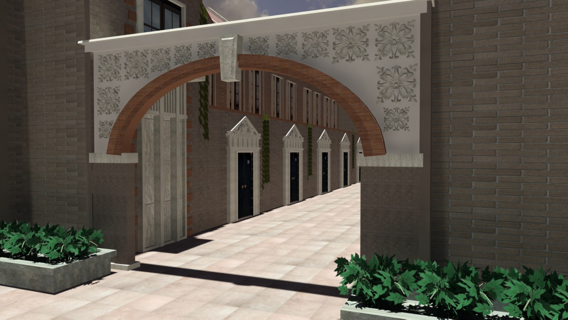 Shikumen Shanghai Building Model - TurboSquid 2184138