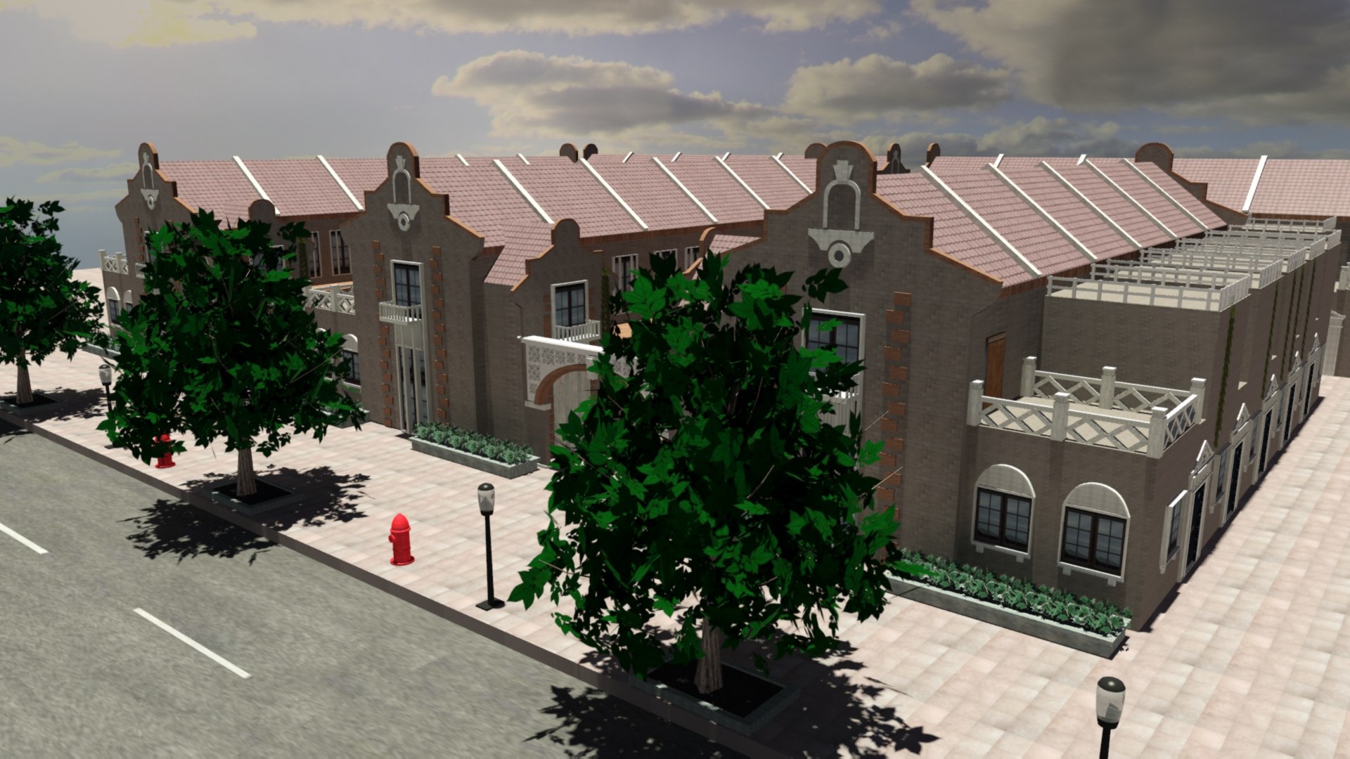 Shikumen Shanghai Building Model - TurboSquid 2184138