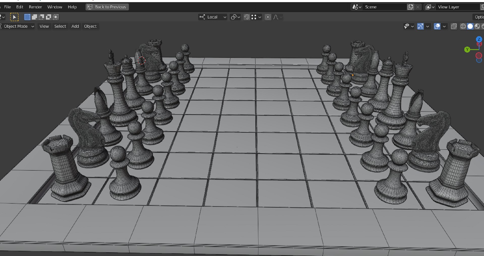 Chess 3D model - TurboSquid 1781561