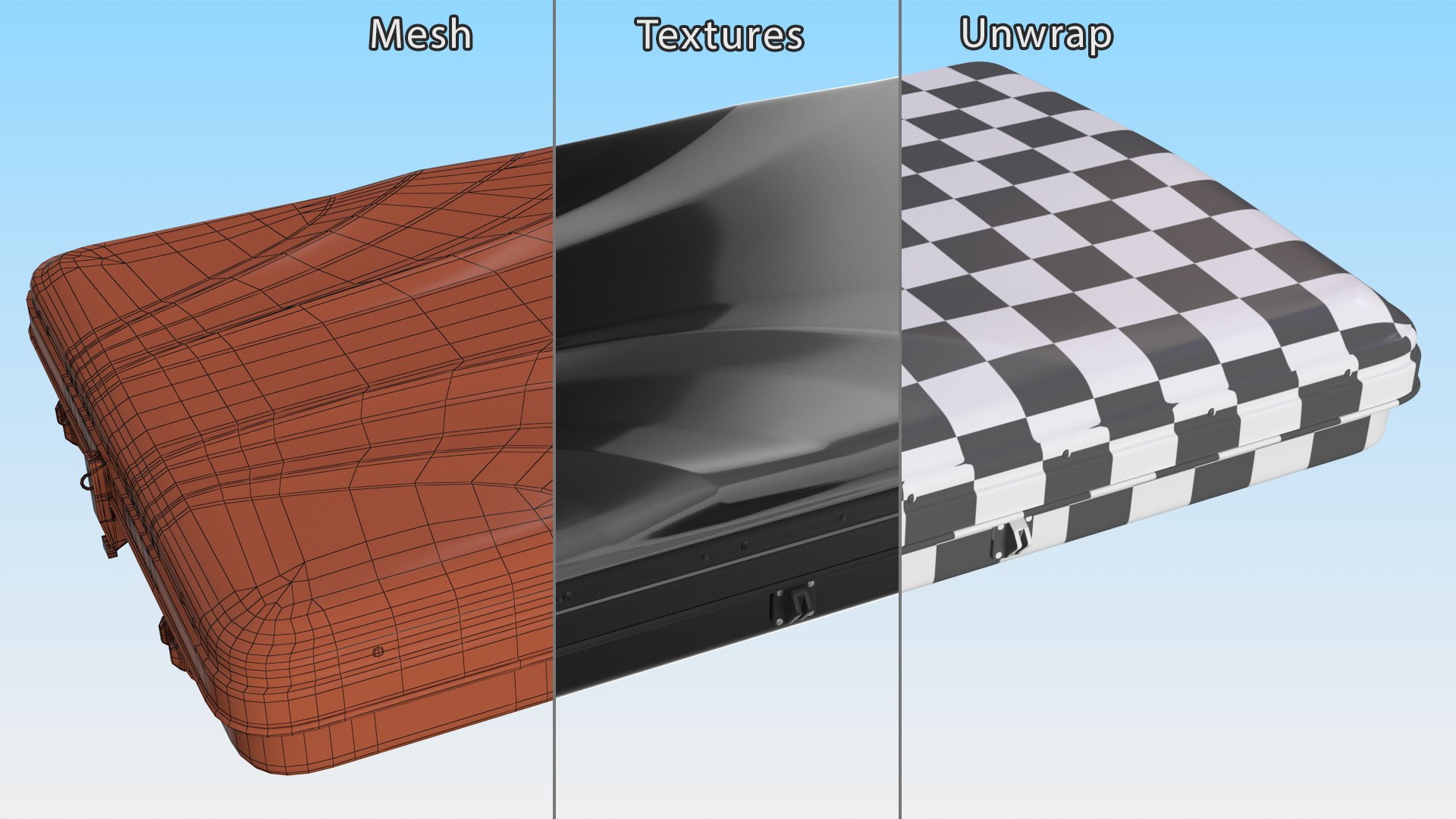 3D Car Roof Top Tent Grey Folded - TurboSquid 2206615