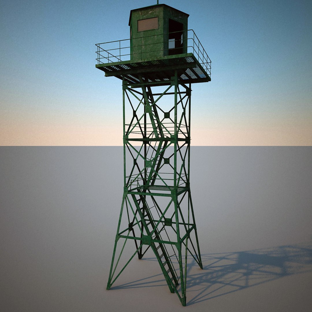 Guard Tower V3 3d Model