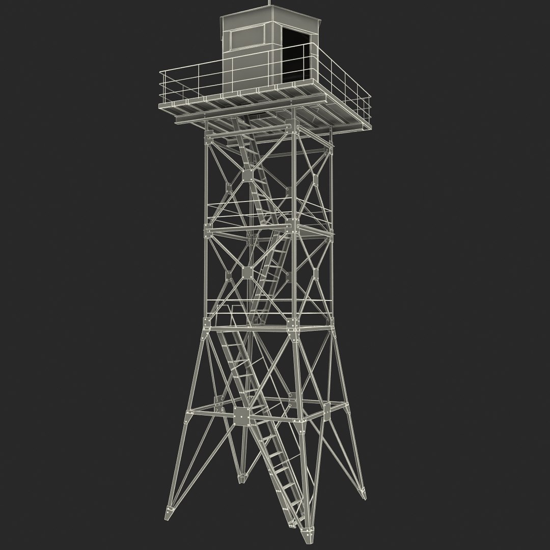 Guard Tower V3 3d Model