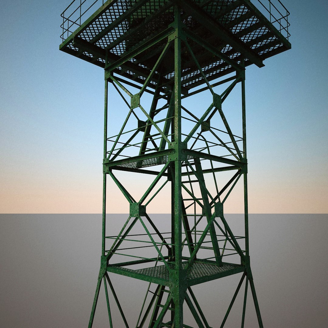 Guard Tower V3 3d Model