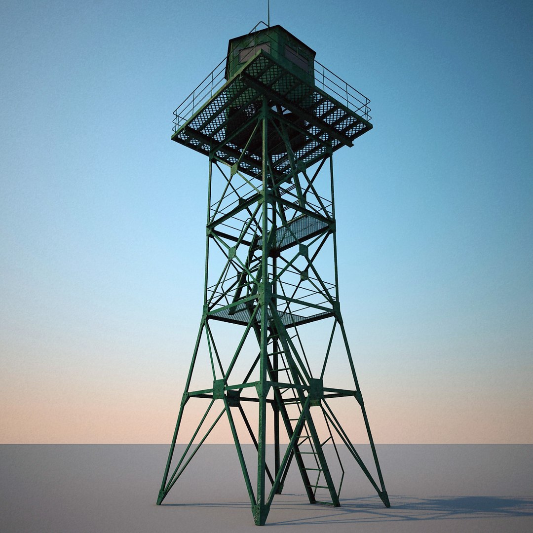 Guard Tower V3 3d Model