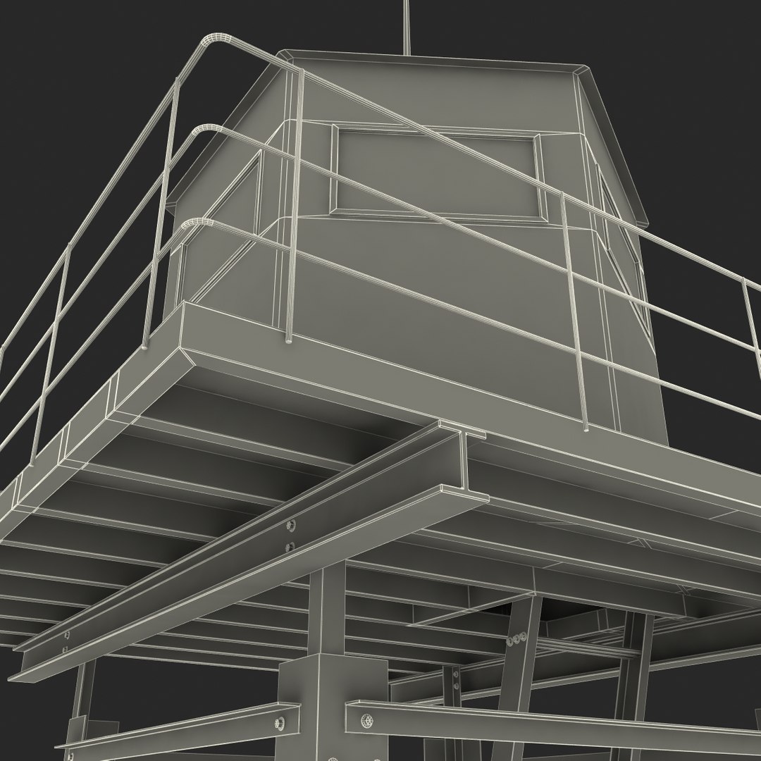 Guard Tower V3 3d Model