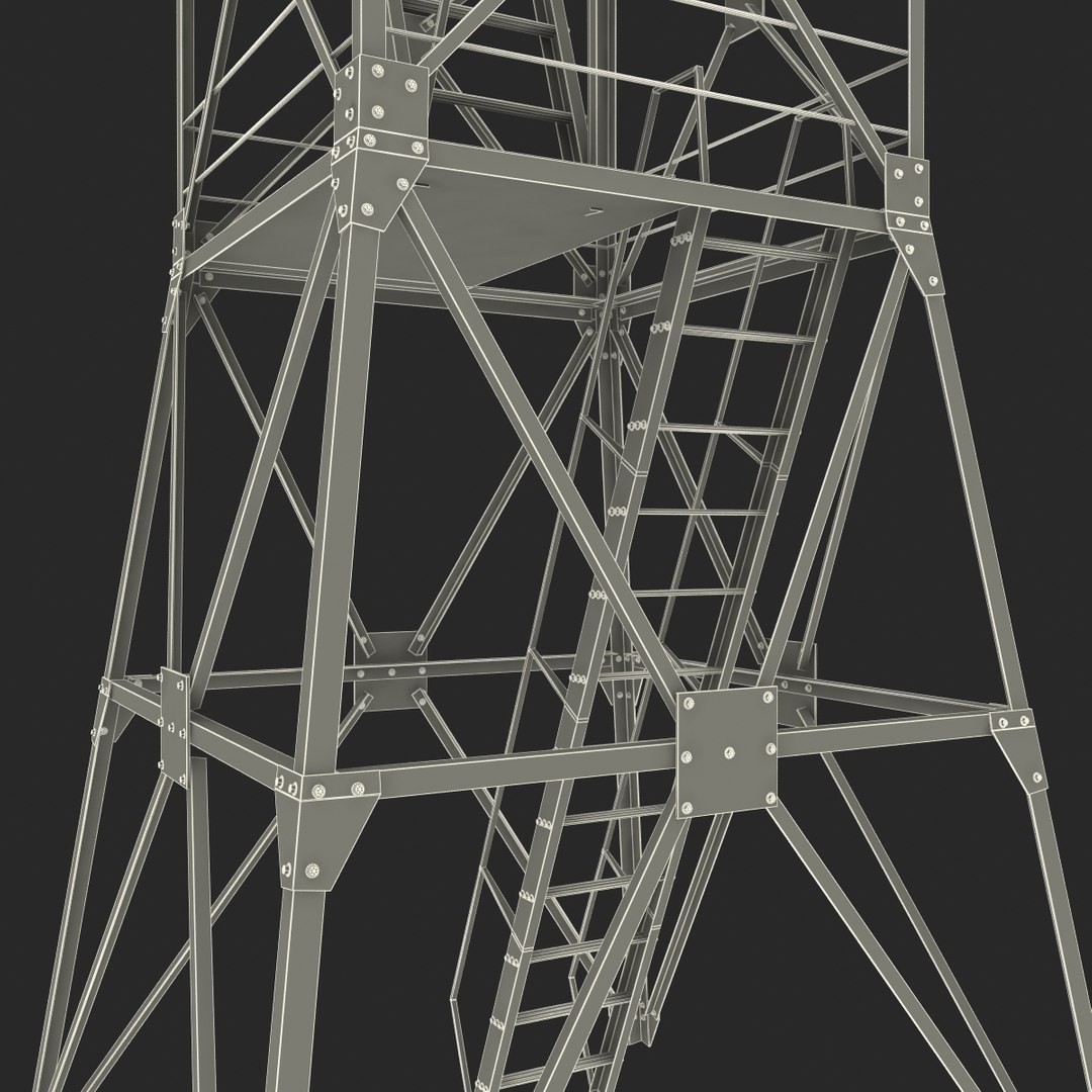 Guard Tower V3 3d Model