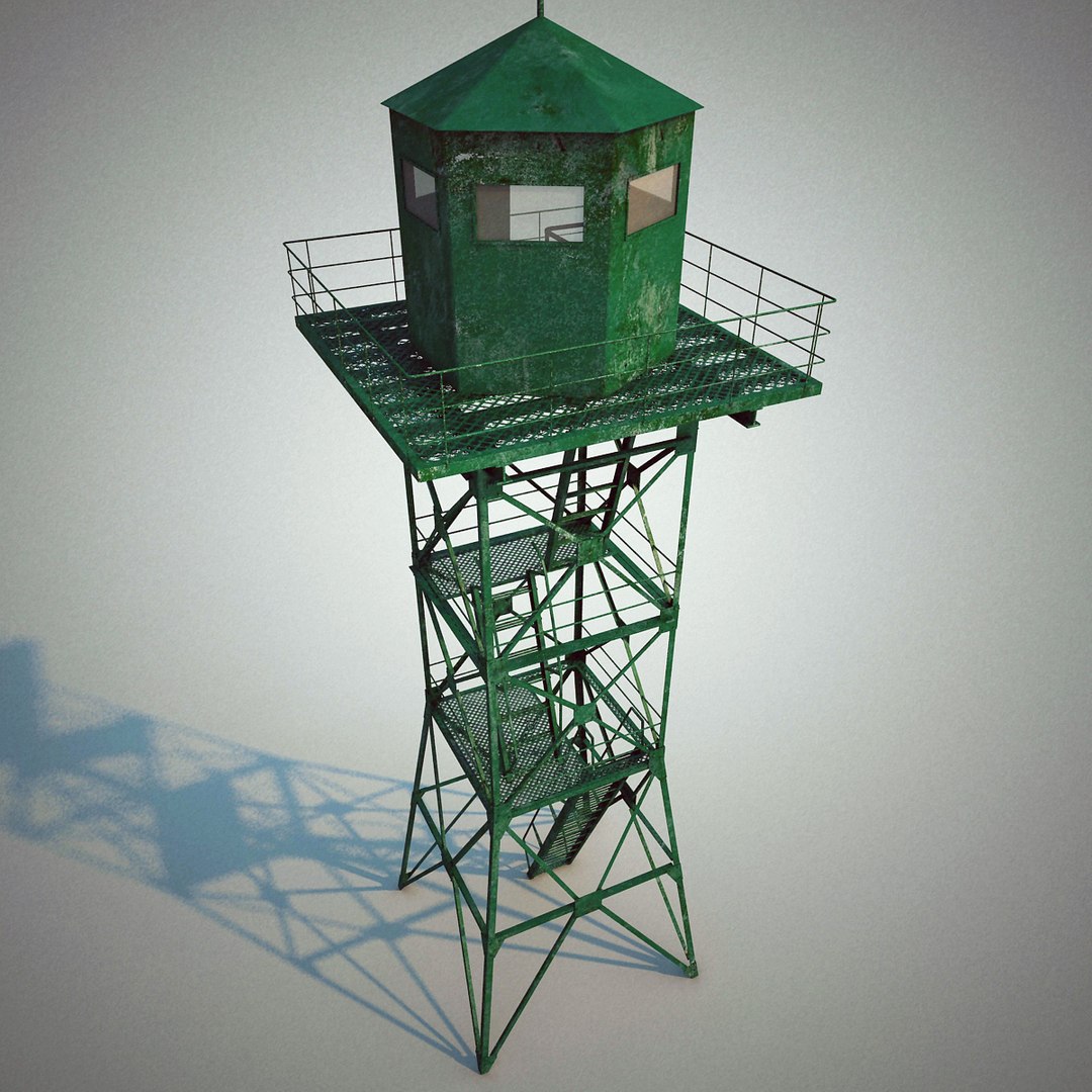 Guard Tower V3 3d Model