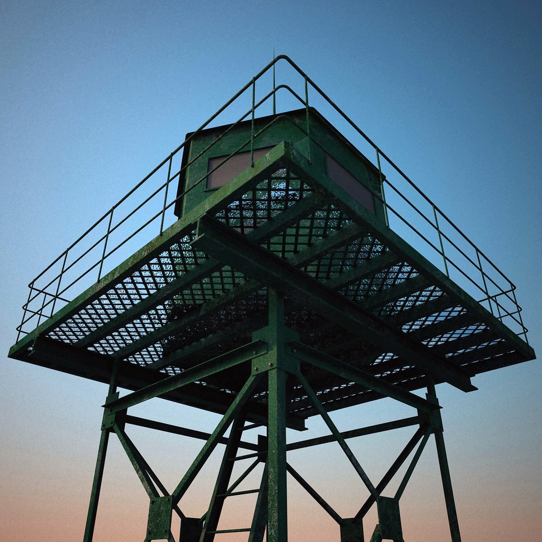 Guard Tower V3 3d Model