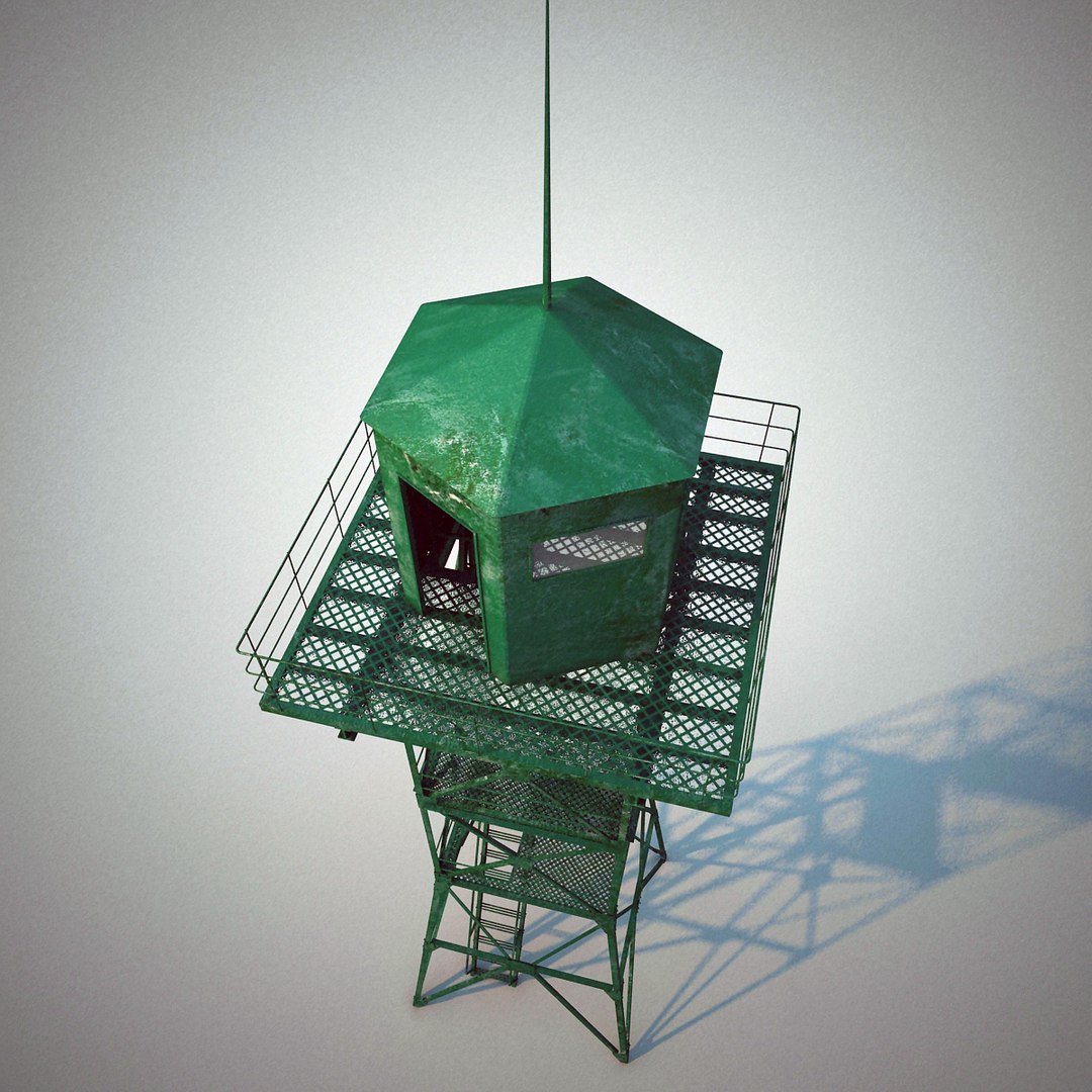 Guard Tower V3 3d Model