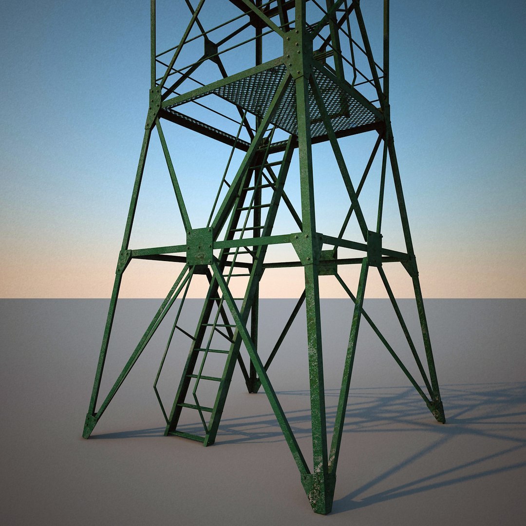 Guard Tower V3 3d Model