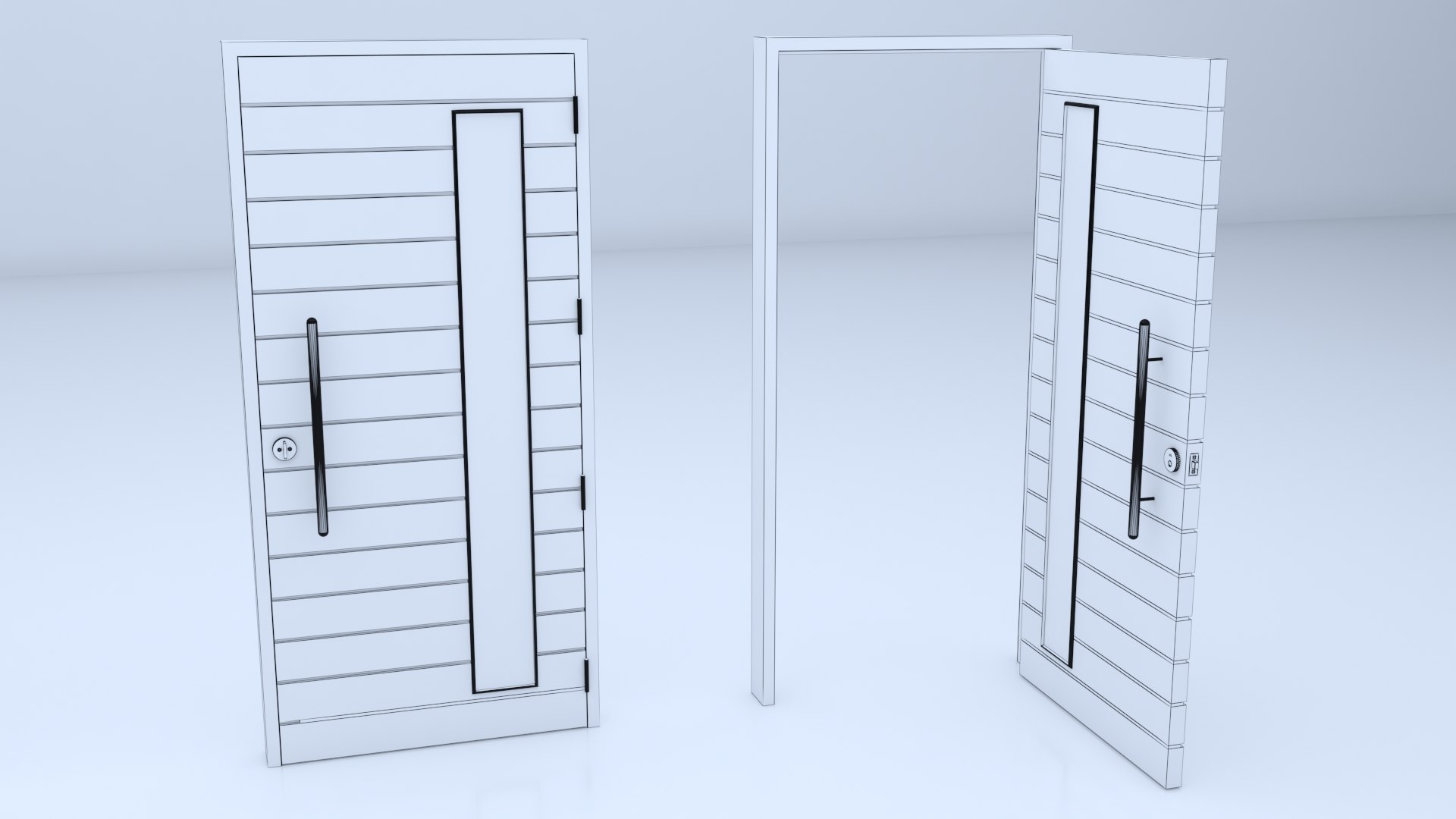 3D Door Design 46 Model - TurboSquid 2213695