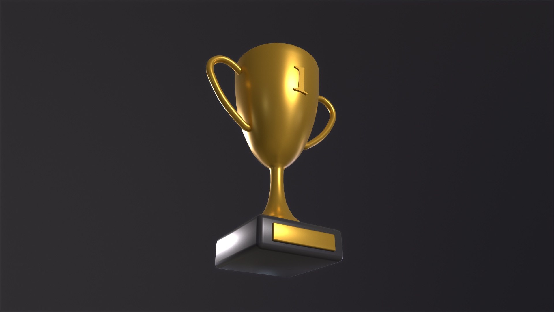 3D Trophy Prize - TurboSquid 2100775