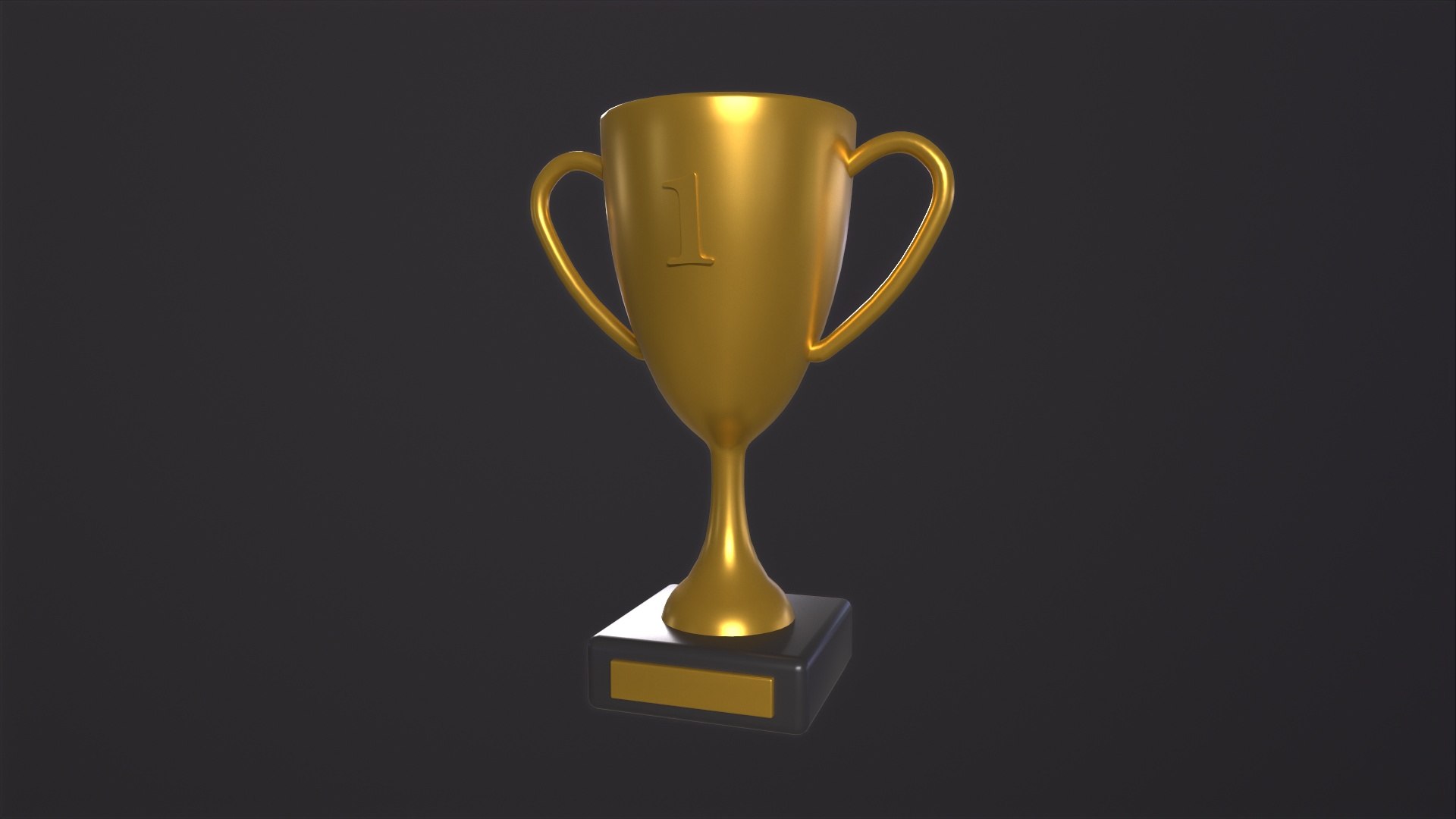 3D Trophy Prize - TurboSquid 2100775