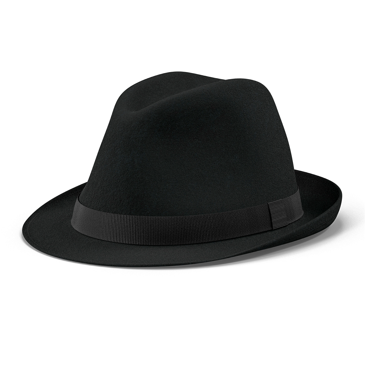 3d model fedora hat