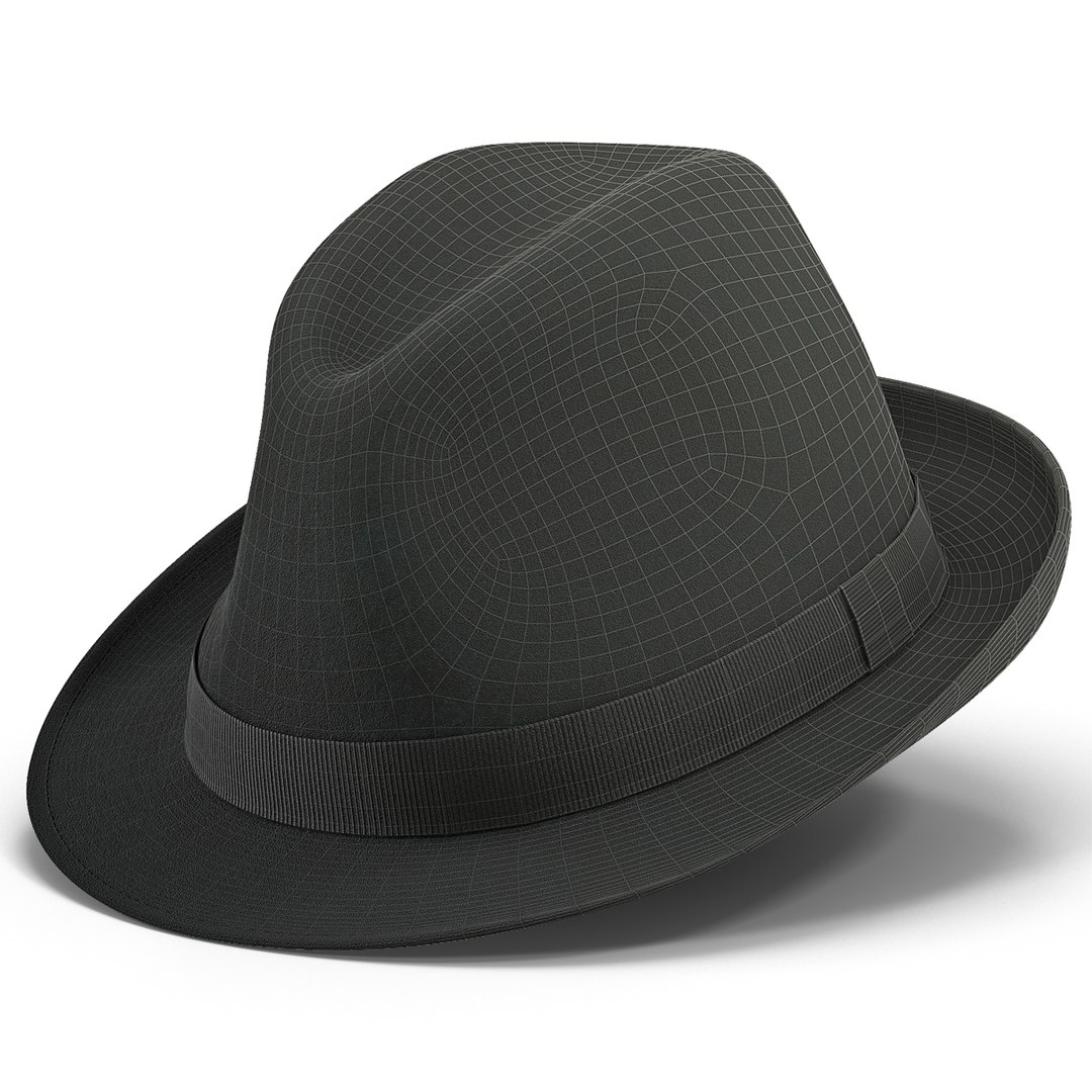 3d Model Fedora Hat