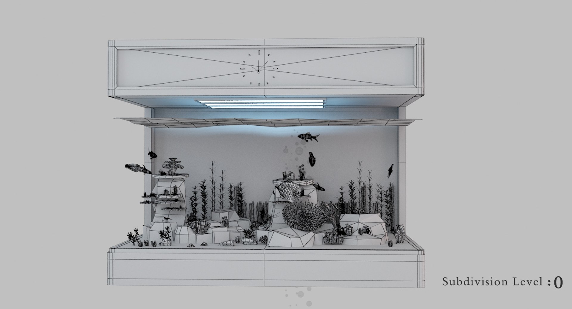 3D Model Aquarium Fish Box - TurboSquid 1253812