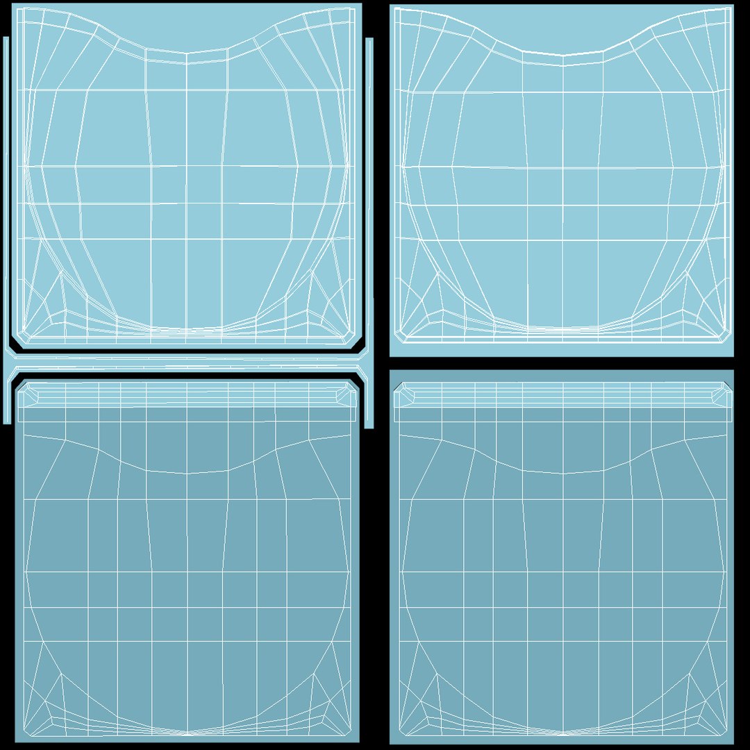 Double Sided CD Plastic Sleeve 3D Model - TurboSquid 1808596