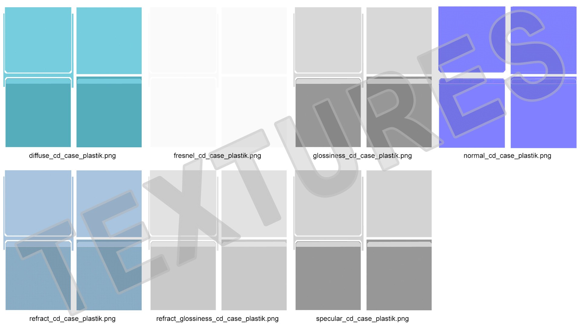 Double Sided CD Plastic Sleeve 3D Model - TurboSquid 1808596