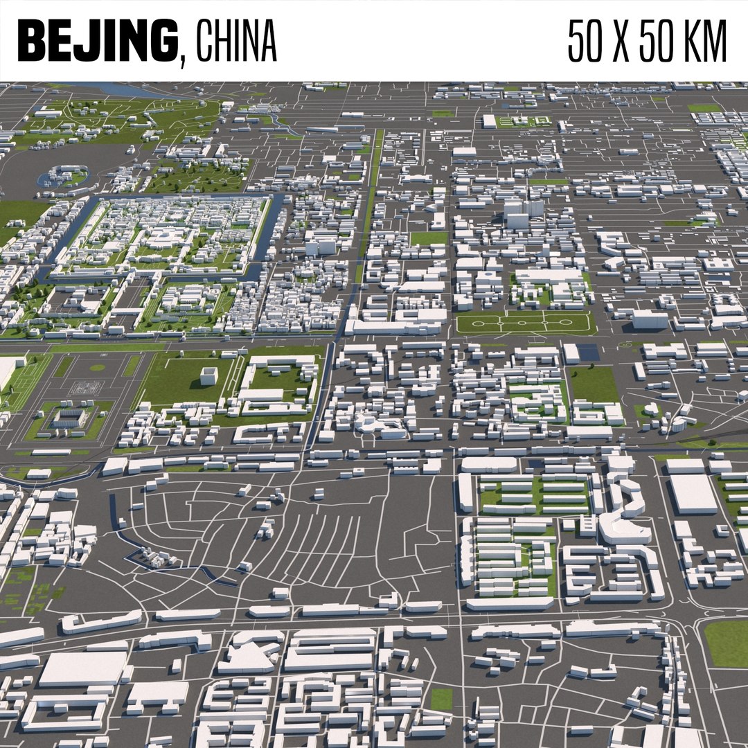 3D buildings houses maps model - TurboSquid 1438254