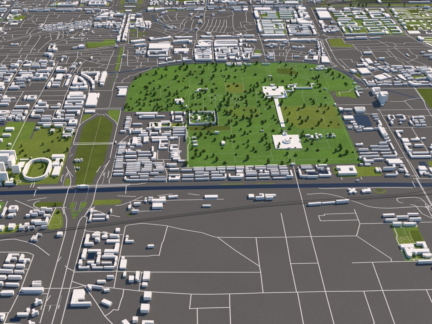3D Buildings Houses Maps Model - TurboSquid 1438254