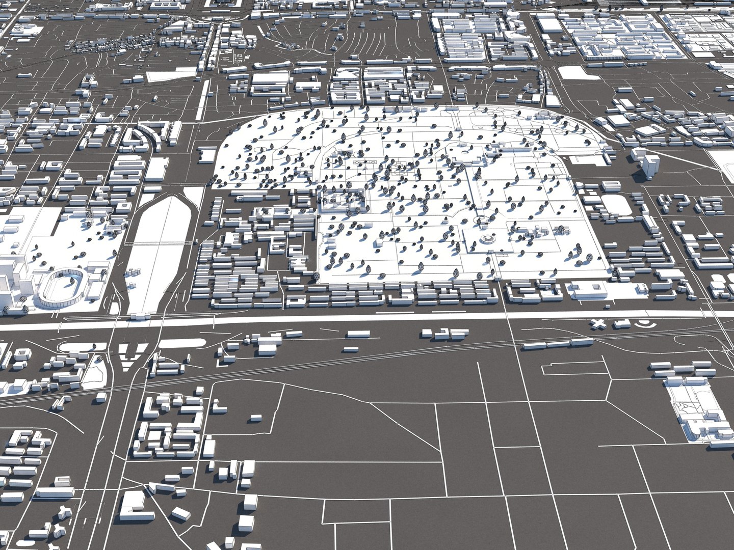 3D Buildings Houses Maps Model - TurboSquid 1438254