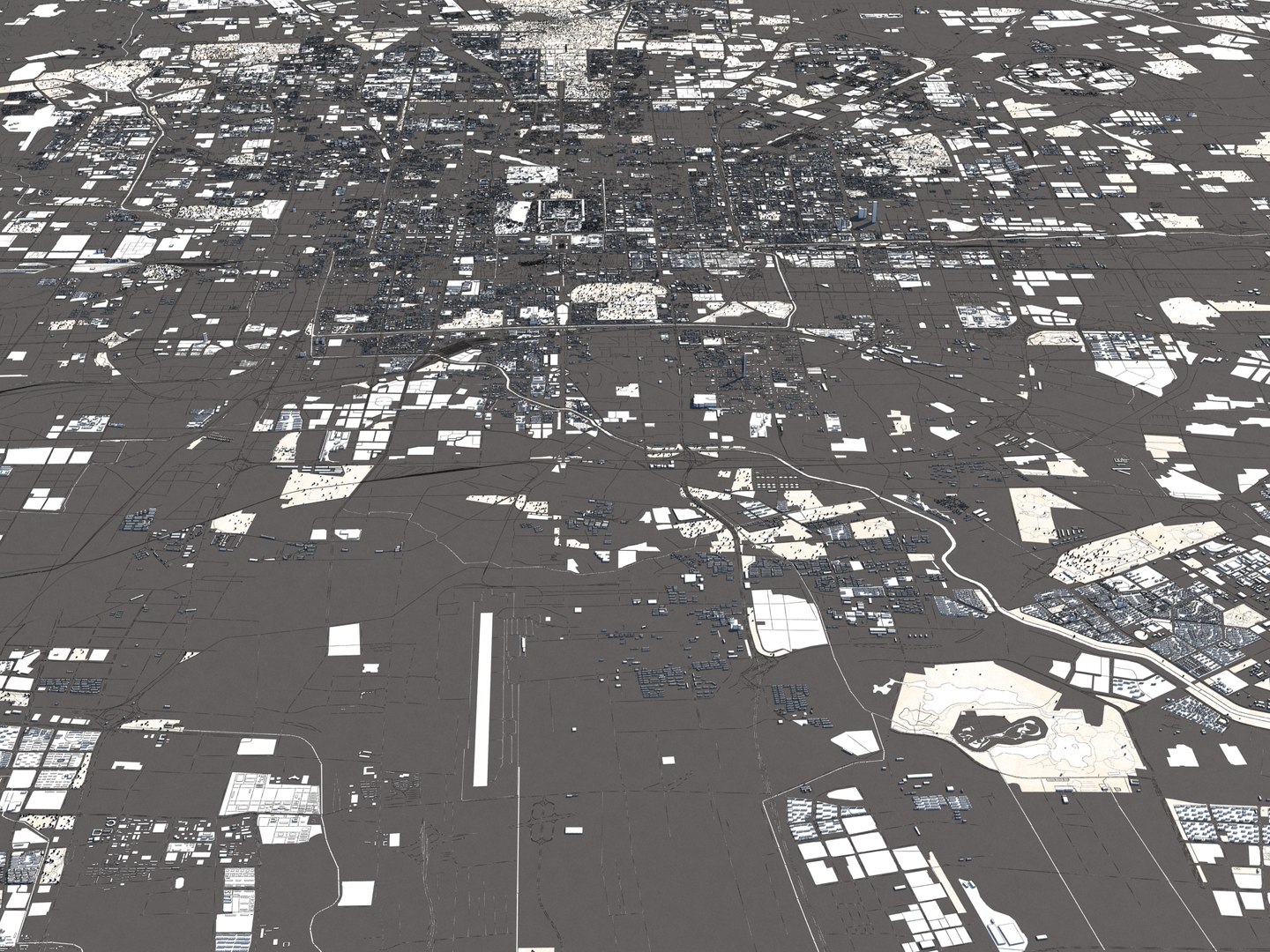 3D Buildings Houses Maps Model - TurboSquid 1438254