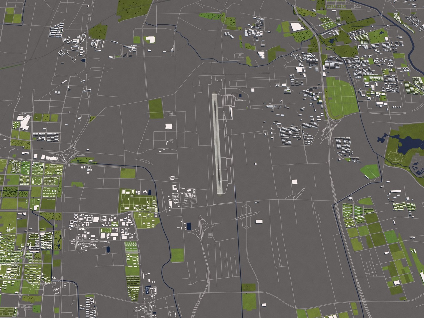 3D Buildings Houses Maps Model - TurboSquid 1438254