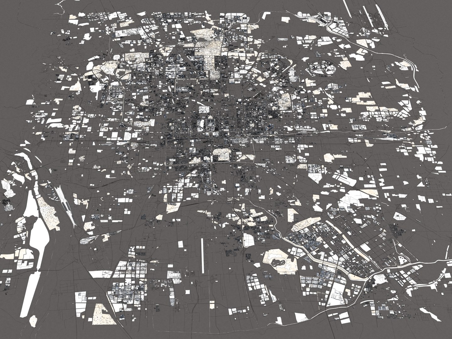 3D buildings houses maps model - TurboSquid 1438254