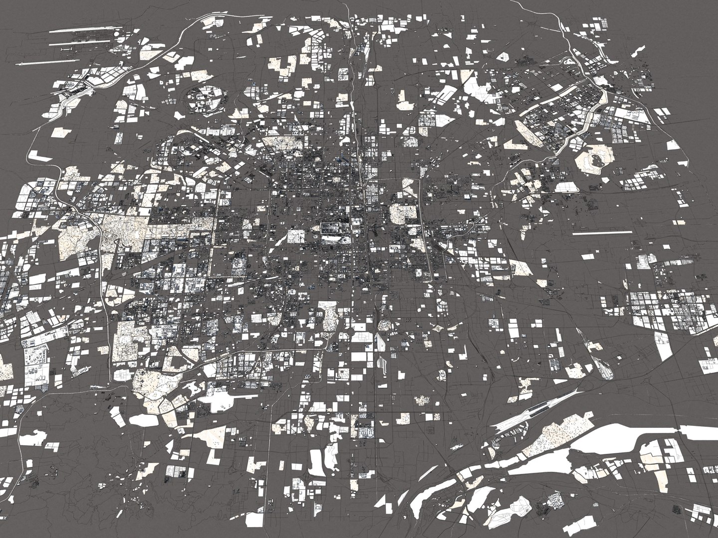 3D buildings houses maps model - TurboSquid 1438254