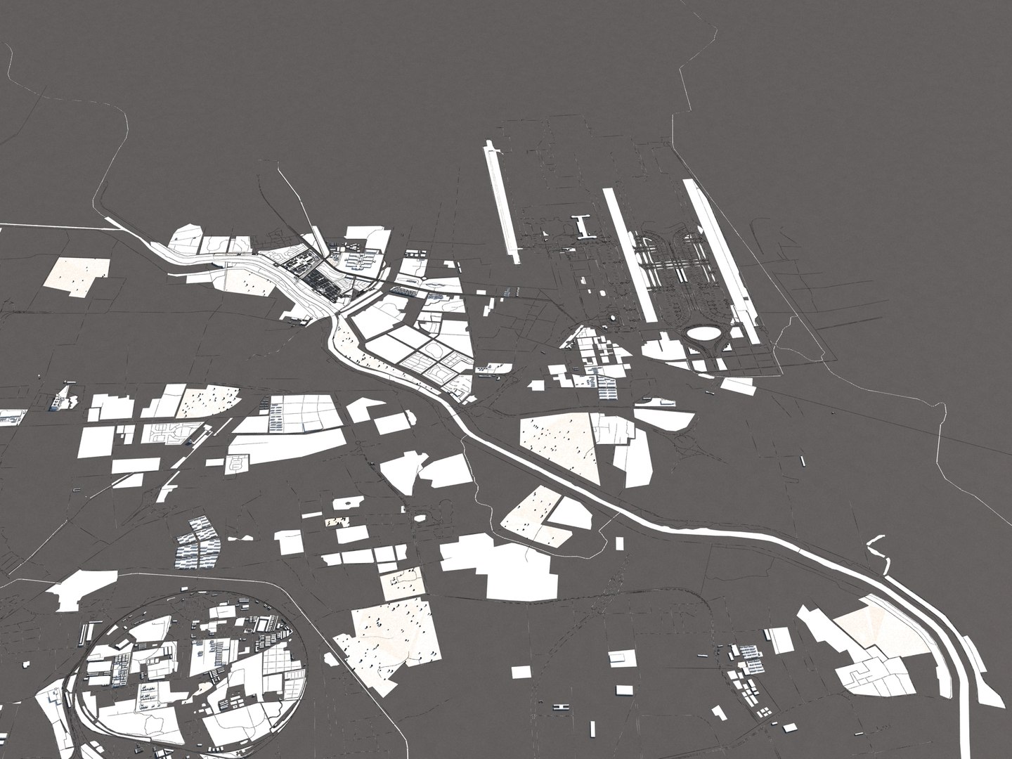3D Buildings Houses Maps Model - TurboSquid 1438254