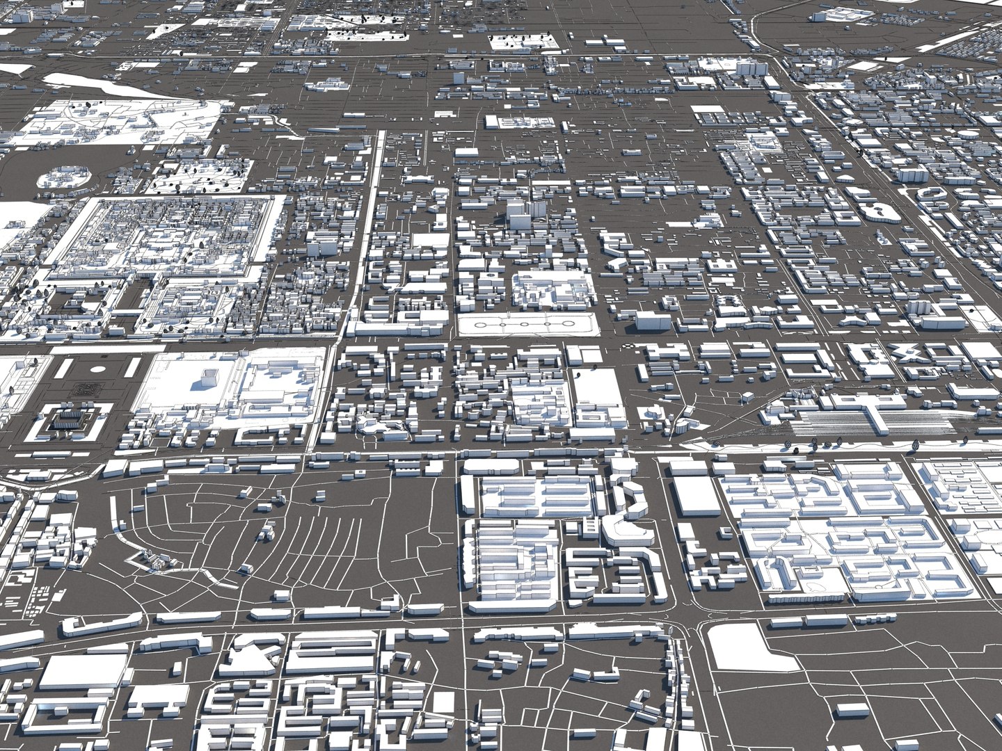 3D Buildings Houses Maps Model - TurboSquid 1438254