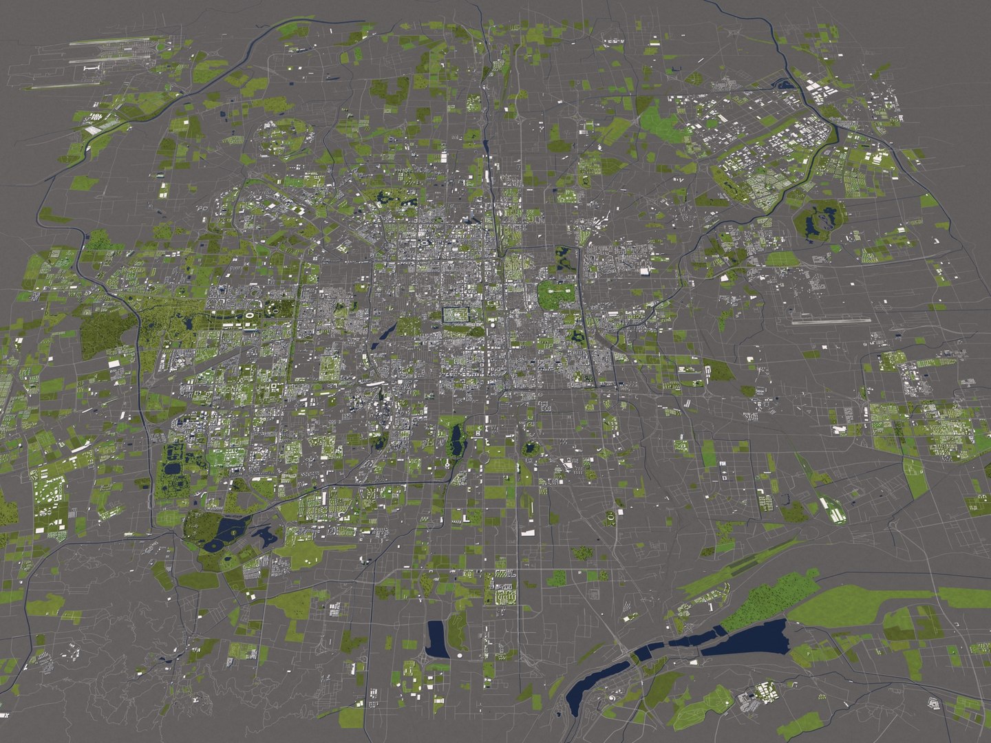 3D Buildings Houses Maps Model - TurboSquid 1438254