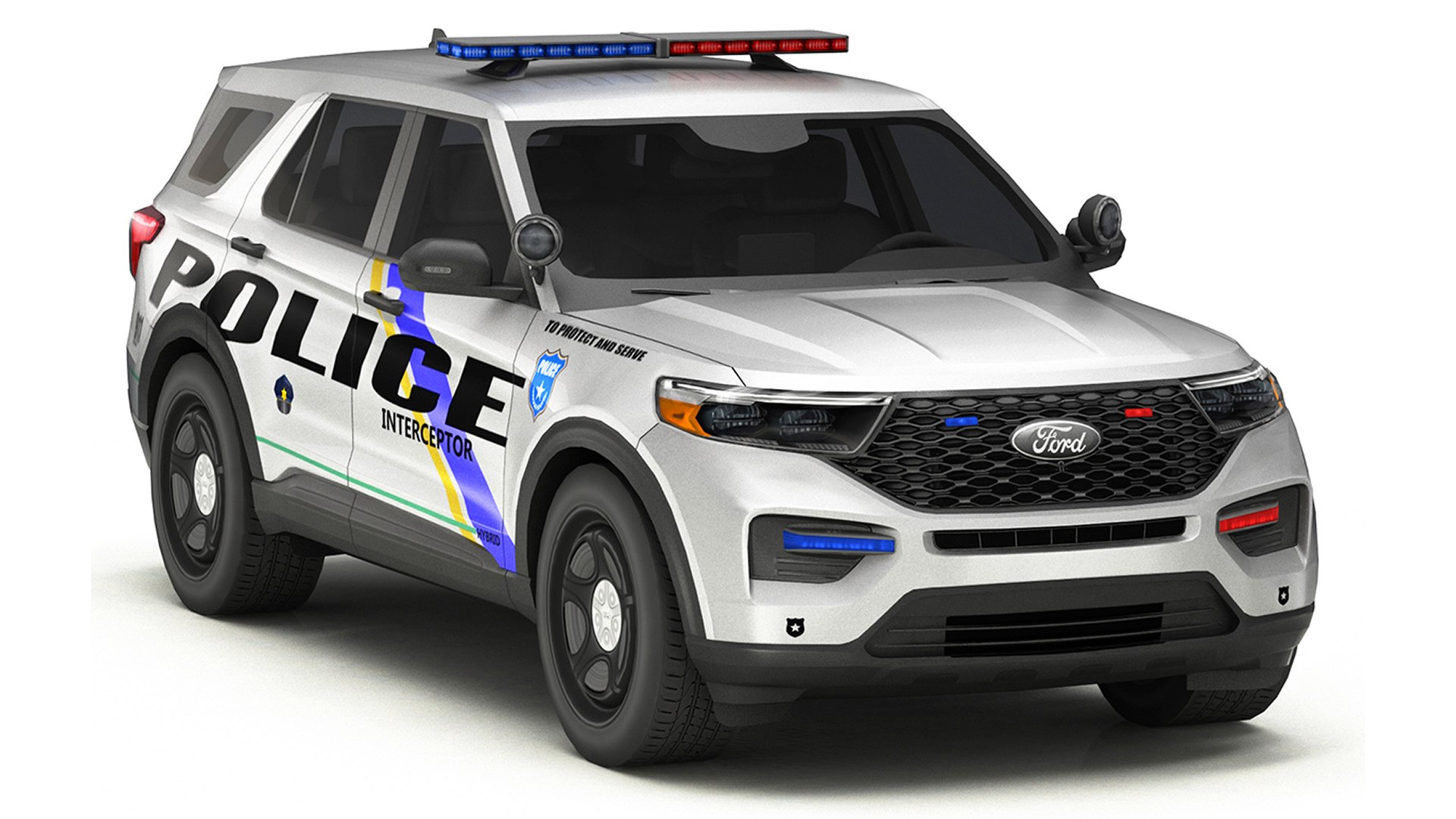3D model Police Cars Pack - TurboSquid 1835518