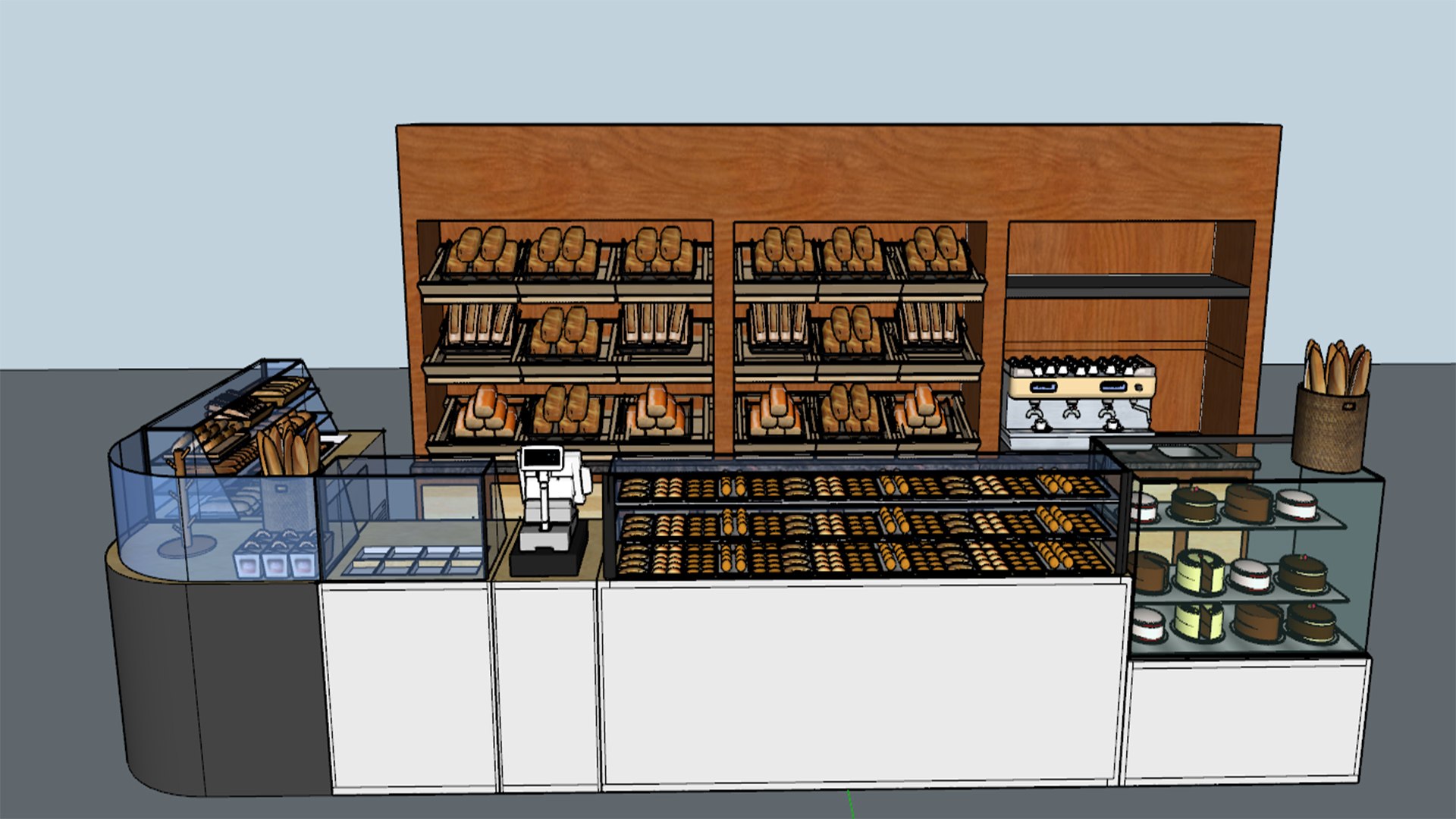 Bakery Element And Design 3D - TurboSquid 2101623