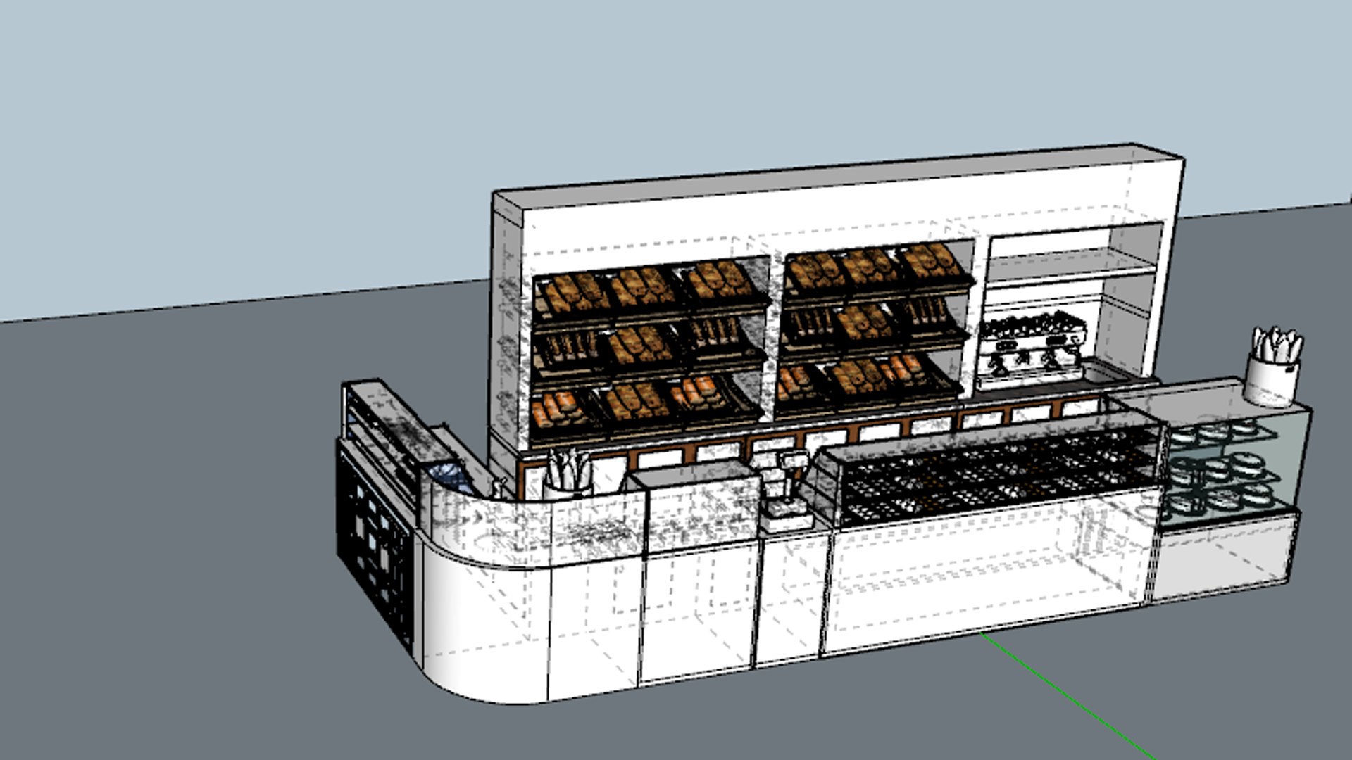Bakery Element And Design 3D - TurboSquid 2101623