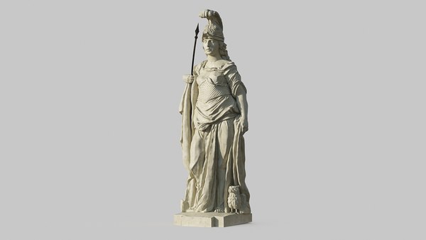 modelo 3d Estatua de Minerva - TurboSquid 1790504
