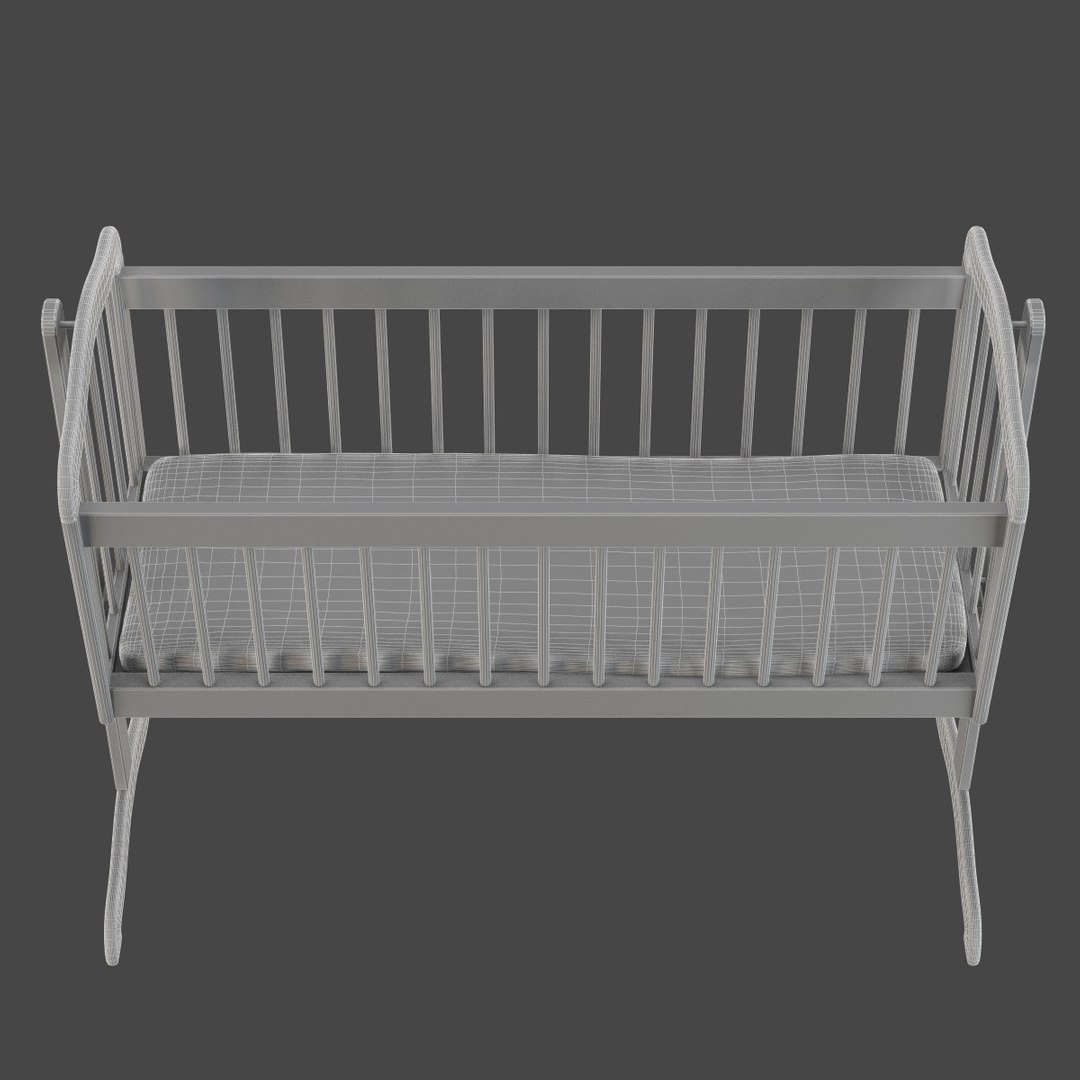 3d 3ds swinging crib