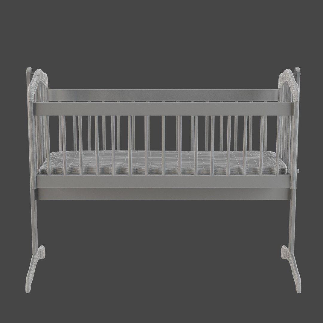 3d 3ds swinging crib
