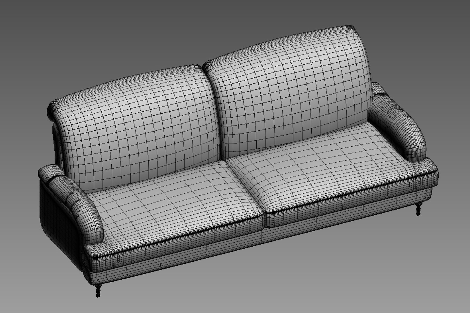 Sofa Academy 3d Model