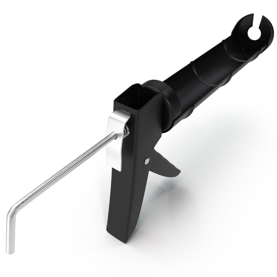 3ds Max Sealant Caulk Gun