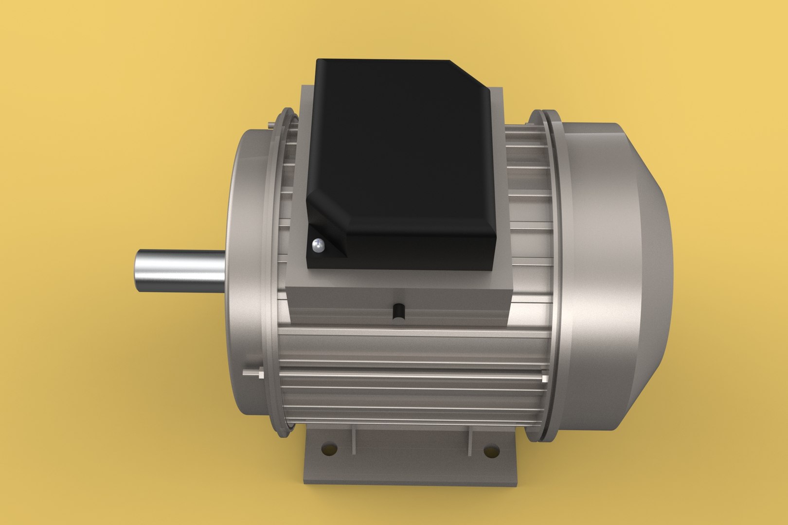 3D STANDART ELECTRIC MOTOR IEC - TurboSquid 2301789